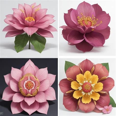 Premium Ai Image The Shandhya Maloti Flower With Green Leaf