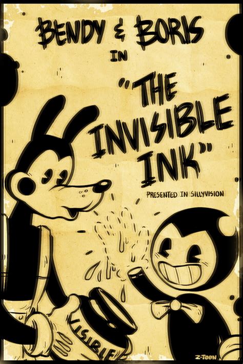 Batim Poster Design By Z T00n On Deviantart Bendy And The Ink Machine Z Toon Boris The Wolf
