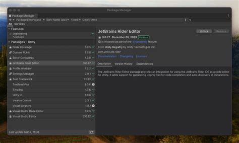 rider unity：程序员的另一把利器