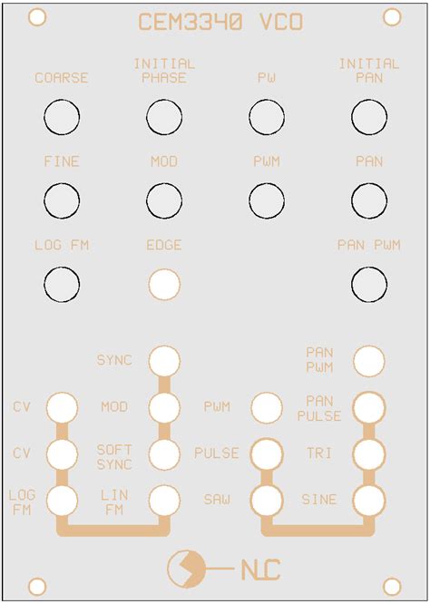 Nonlinearcircuits Cem3340 Vco