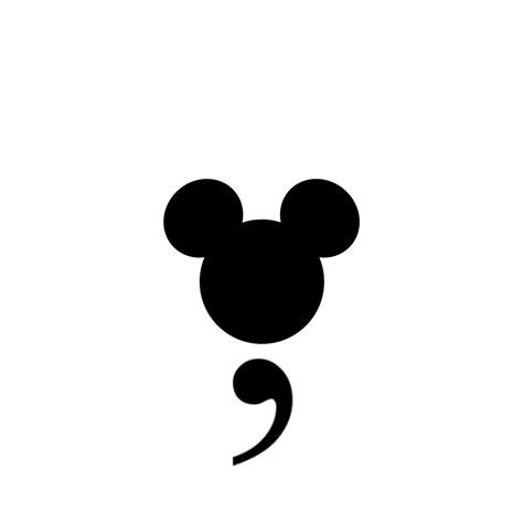 Mickey Mouse Semicolon Tattoo In 2025 Mouse Tattoos Semicolon Tattoo Mickey Tattoo