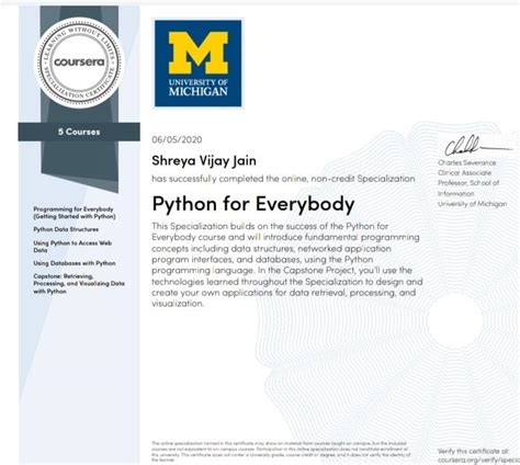 Shreya Jain On Linkedin Coursera Viit