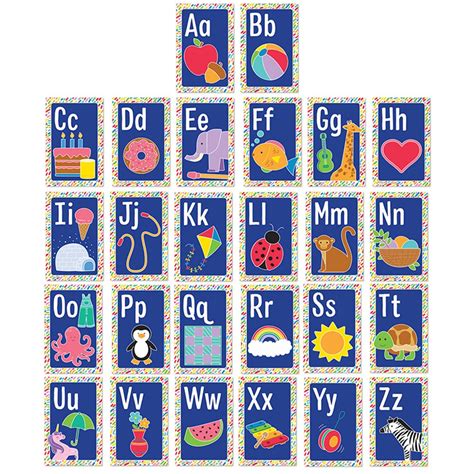 Mini Posters Alphabet Cards Poster Set Cd 106059
