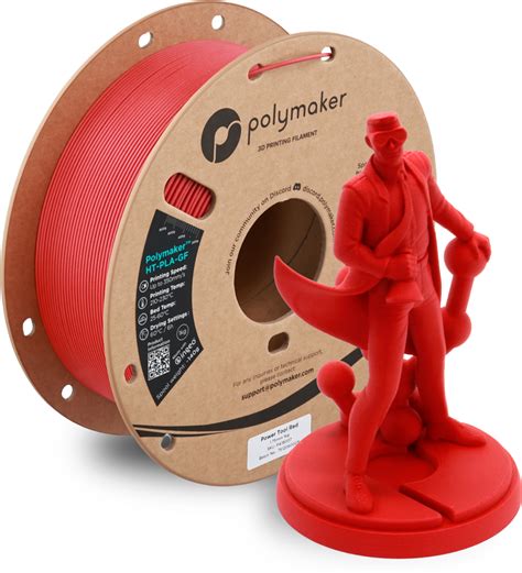 Polymaker Ht Pla Gf Power Tool Red 3djake International