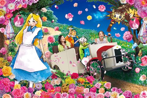 京成バラ園に不思議の国のアリス新エリア初の自走式ライドアトラクションやスイーツ登場 春のイベント4月21日スタート トラベル Watch