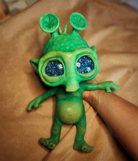 Baby Rodian Silicone Realistic Art Doll - Creatures in my Bag