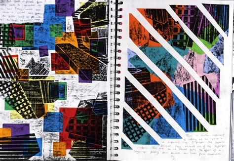 Digital Portfolio Printmaking Sketchbook