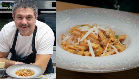 Paste cu ciuperci slănină și brânză Rețeta lui chef Sorin Bontea de