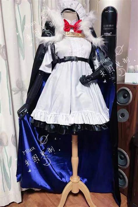 【カスタマイズ】fgo 邪ンヌ ジャンヌ・ダルクオルタ 同人メイド服コスプレ 注文
