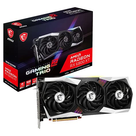 Msi Gaming Z Trio Amd Radeon Rx 6800 Xt 16gb Talospc