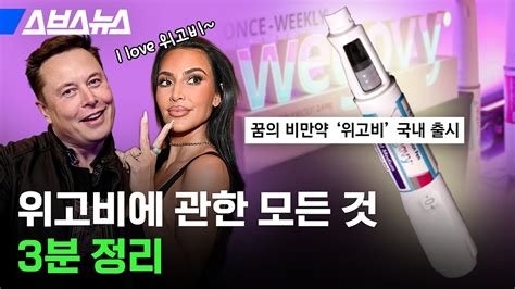 미국 재벌이 사랑한다는 살 빼는 주사 국내 상륙 스브스뉴스 Youtube