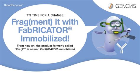 Genovis On Linkedin Genovis Smartenzymes Fabricator Ides Igg