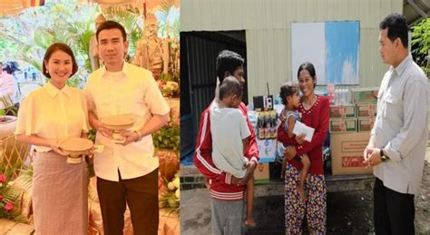 ឯកឧត្តម ឌី វិជ្ជា និងលោកជំទាវ ហ៊ុន ម៉ាណា