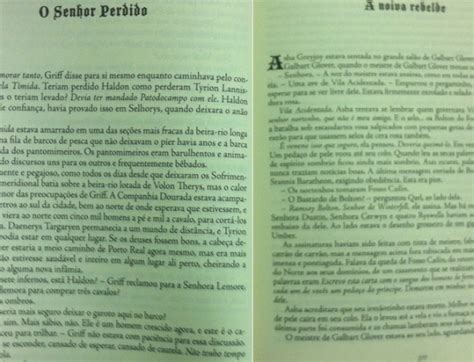 Capítulo ausente na edição brasileira do 5º livro de Game of Thrones
