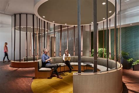This Offices Interior Design Included Plenty Of Semi Private Circular