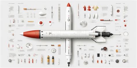 Exploring The Intricate Details Of A Rocket Design And Its Components