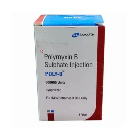 Polymyxin B Sulphate Injection 3 Mg At Best Price In Nagpur Id