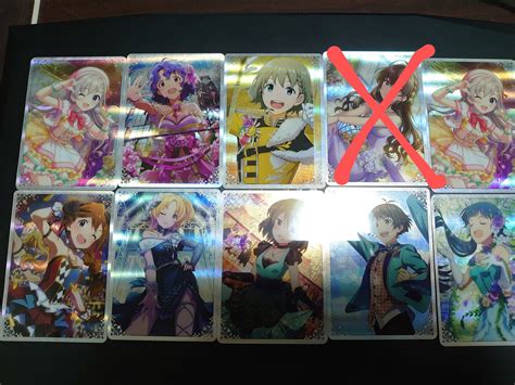 軟らかい装甲つらさのその先 On Twitter 【交換】アイドルマスター アイマス 合同 Moiw ホログラムピクチャー コレクション