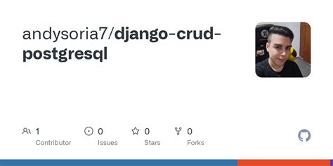 Github Andysoria7django Crud Postgresql