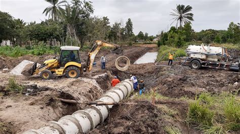 Prefeitura Toca Novas Obras De Drenagem Pluvial Com Canalização De