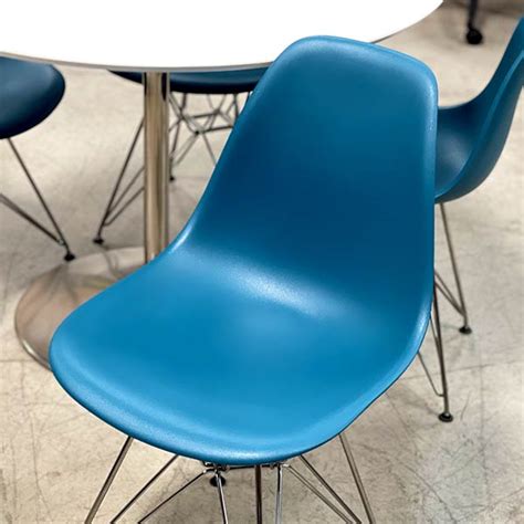 Used Eames Molded Plastic Chair Herman Miller Iconic Furniture