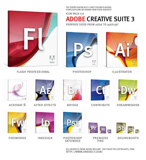 Adobe Creative Suite 3 Cs3 Set By 037 On Deviantart