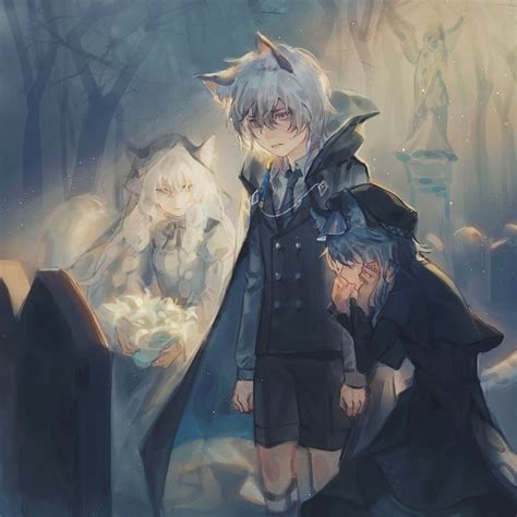 Pramanix Silverash And Cliffheart Arknights Drawn By Taigusukiri