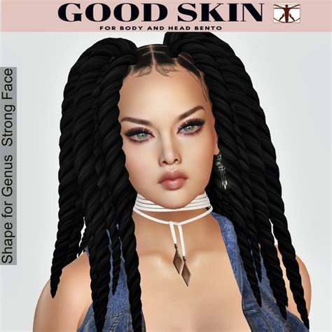 Second Life Marketplace Good Skin Shape For Genus Strong Afro