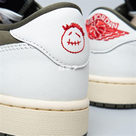 Air Jordan 1 Low Travis Scott Medium Olive 807garage