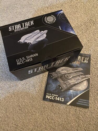 Eaglemoss Star Trek Discovery USS Shran NCC 1413 Ship Replica NEW IN