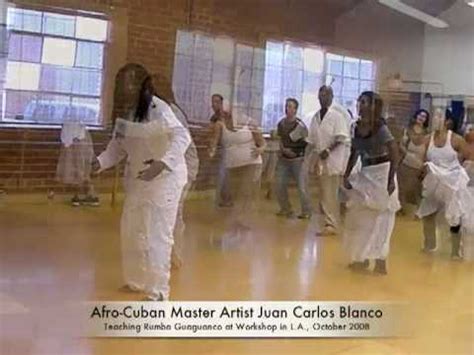 Afro Cuban Rumba Dance Workshop By Juan Carlos Blanco Youtube