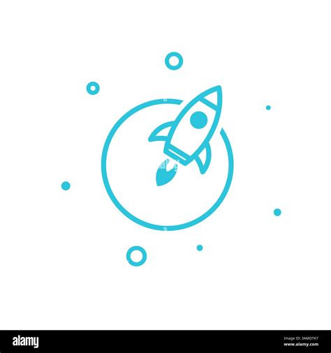 Space Icon Isolated On White Background From Blue Icon Set Stock Vector Image And Art Alamy