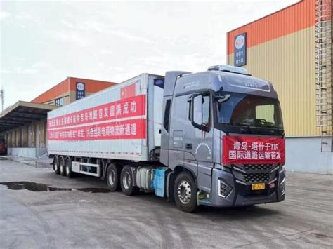 上合示范区开通首条至乌兹别克斯坦tir国际公路运输线路 半岛网