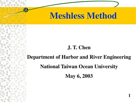 Ppt Equivalence Of Trefftz Method And Mfs For Laplace Equation