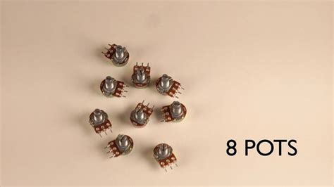 How To Build An Eight Potentiometer Midi Controller For Around 25