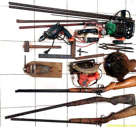 Illegal Gun Making Unit Busted In Ganjam