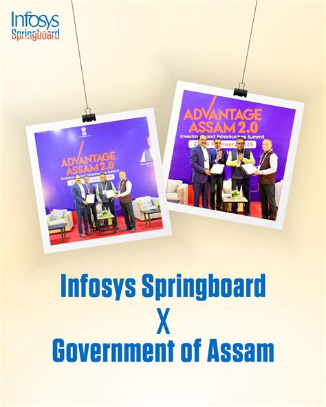 Infosys Springboard And Assam Government Collaborate On Digital