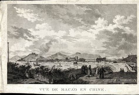Louis Joseph Masquelier View Of Macao In China 1791 Mutualart