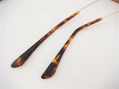 Stainless Steel Eyeglass Temples Gold Color For Plastic Or Wood