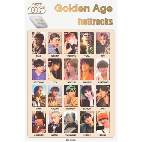 Jual Preorder Photocard Pob Hottracks Album Golden Age Pc Pob