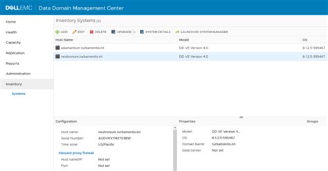 Basics Handling Upgrades Through Data Domain Management Center Data