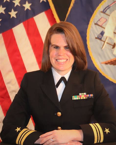 Lieutenant Commander Allison R Samp Naval Education And Training