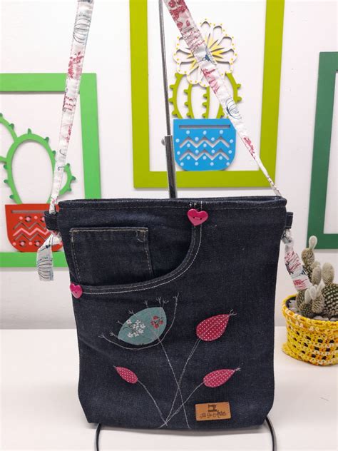 Bolsa de Calça Jeans Elo7 Produtos Especiais