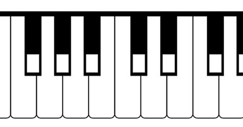 Piano Keyboard Template Imgur