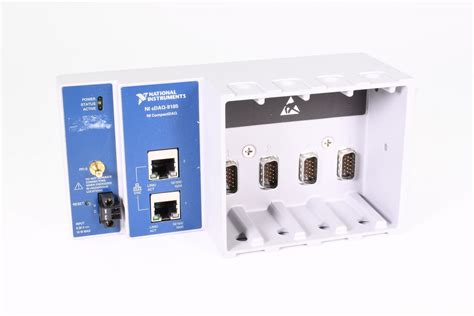 Aperçu National Instruments 142095a 01l Ni Cdaq 9185 Compactdaq Chassis Mit 4 Slots