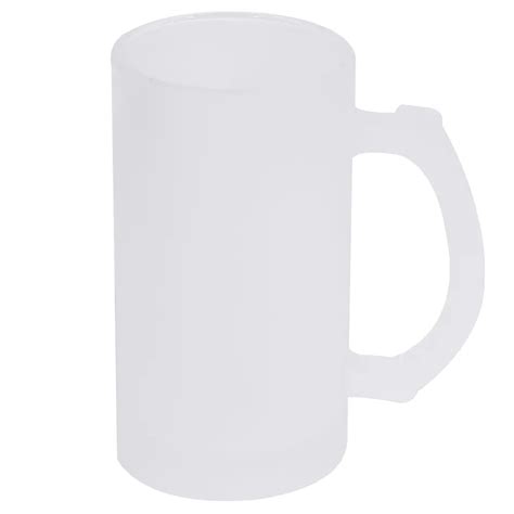16oz Sublimation Frosted Glass Beer Mug Mecolour Factory
