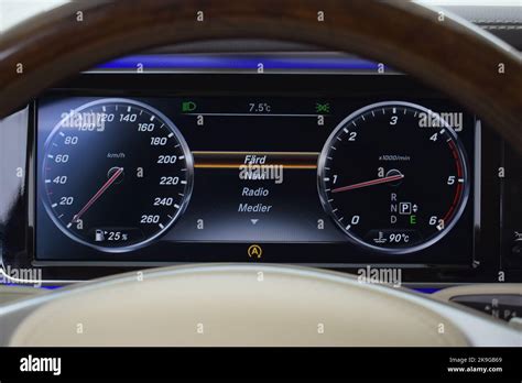 Mercedes Benz S 350 2015 Car Exterior Interior Inside Cockpit Indoor No