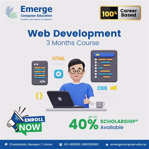 Emerge Computer Education 🎨 🔶🔸𝗔𝗱𝗺𝗶𝘀𝘀𝗶𝗼𝗻 𝗔𝗹𝗲𝗿𝘁 𝐖𝐞𝐛 𝐃𝐞𝐯𝐞𝐥𝐨𝐩𝐦𝐞𝐧𝐭 𝗖𝗼𝘂𝗿𝘀𝗲 🔸🔸🔶🎨 Emerge Computer