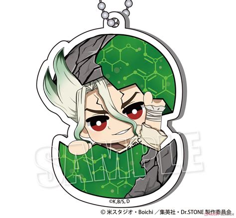 Drstone Stone Wars ひょこっとトレーディングアクリルチャーム 6個セット キャラクターグッズ 画像一覧
