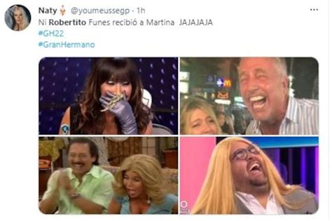 A Martina no la recibió Robertito Funes Ugarte a la salida y hubo